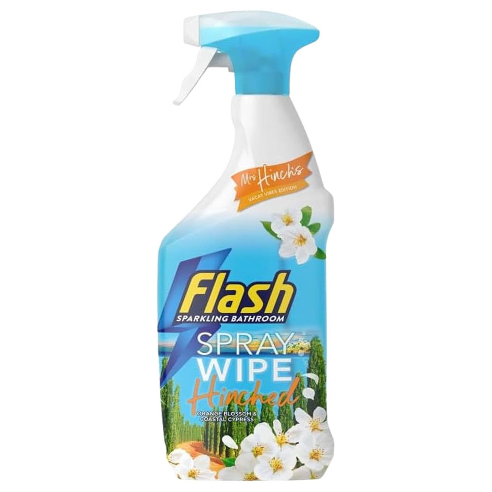 Flash Kitchen Spray Wipe Done Hinched Orange Blossom 800ml – UK Foods